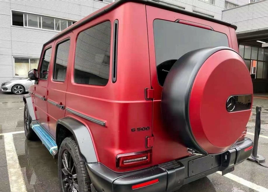 Limited to 500 units, Mercedes-Benz G500 unveiled its new color scheme ...