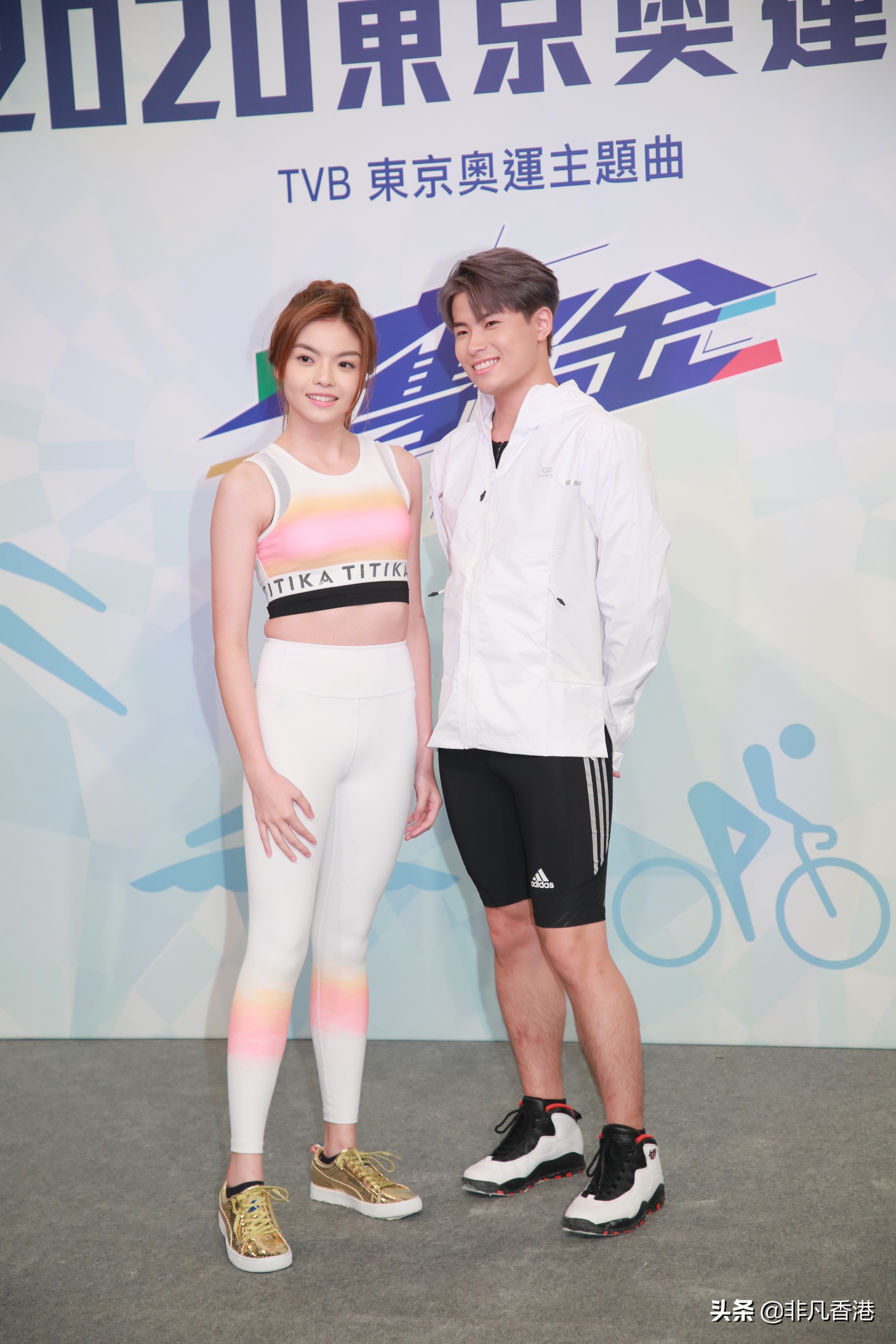 JW王灝兒、泳兒等 TVB東京奧運主題曲《奪金》MV拍攝探班 - 頭條匯