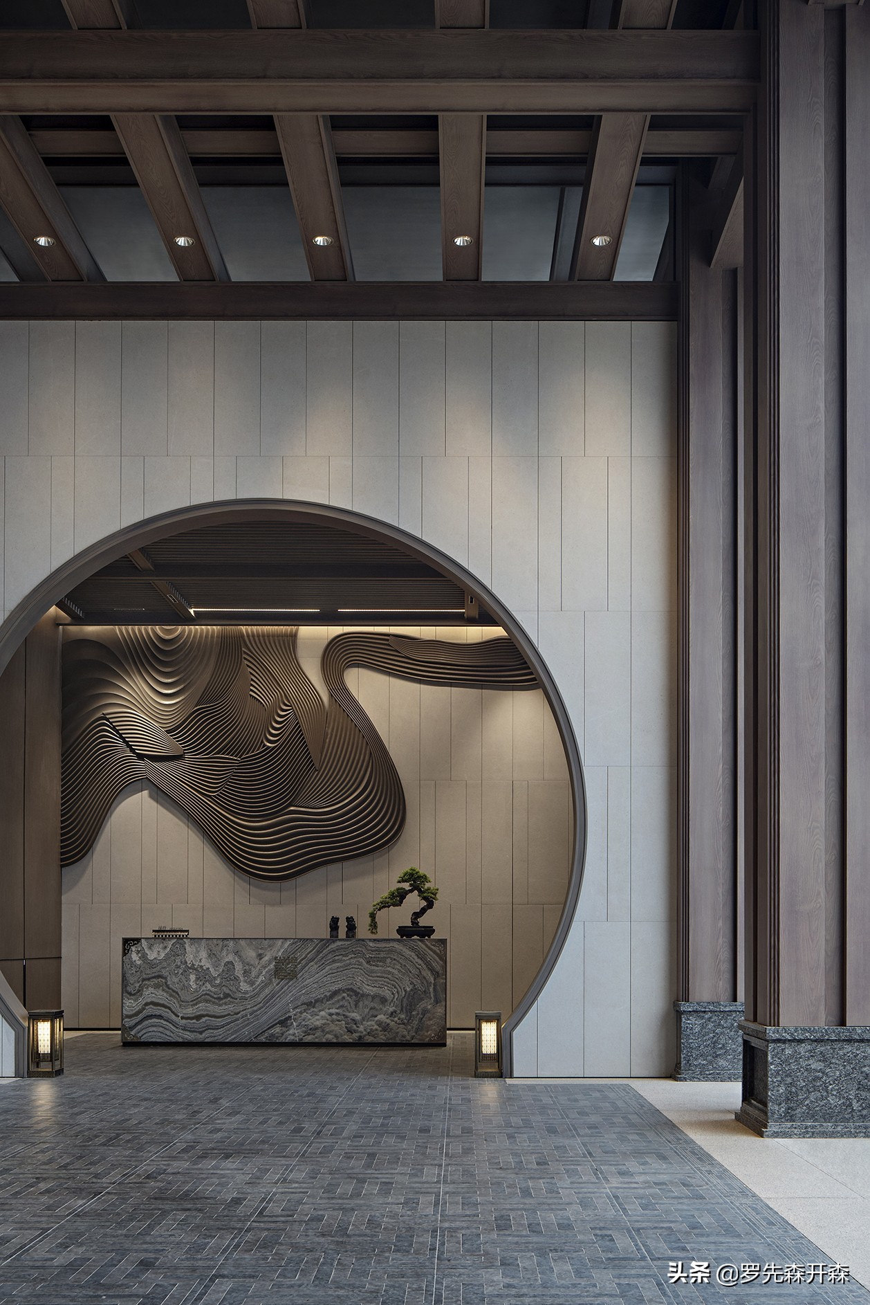 Wu Wenli: Corner glass pavilion, carved with nature - iNEWS
