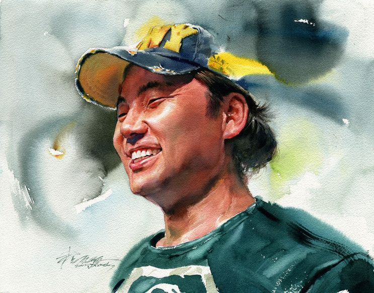 Stunning watercolors and oil paintings from Misulbu Gallery, South ...