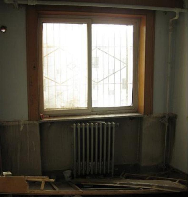 The 63-square-meter old house was refurbished and remodeled, and the ...