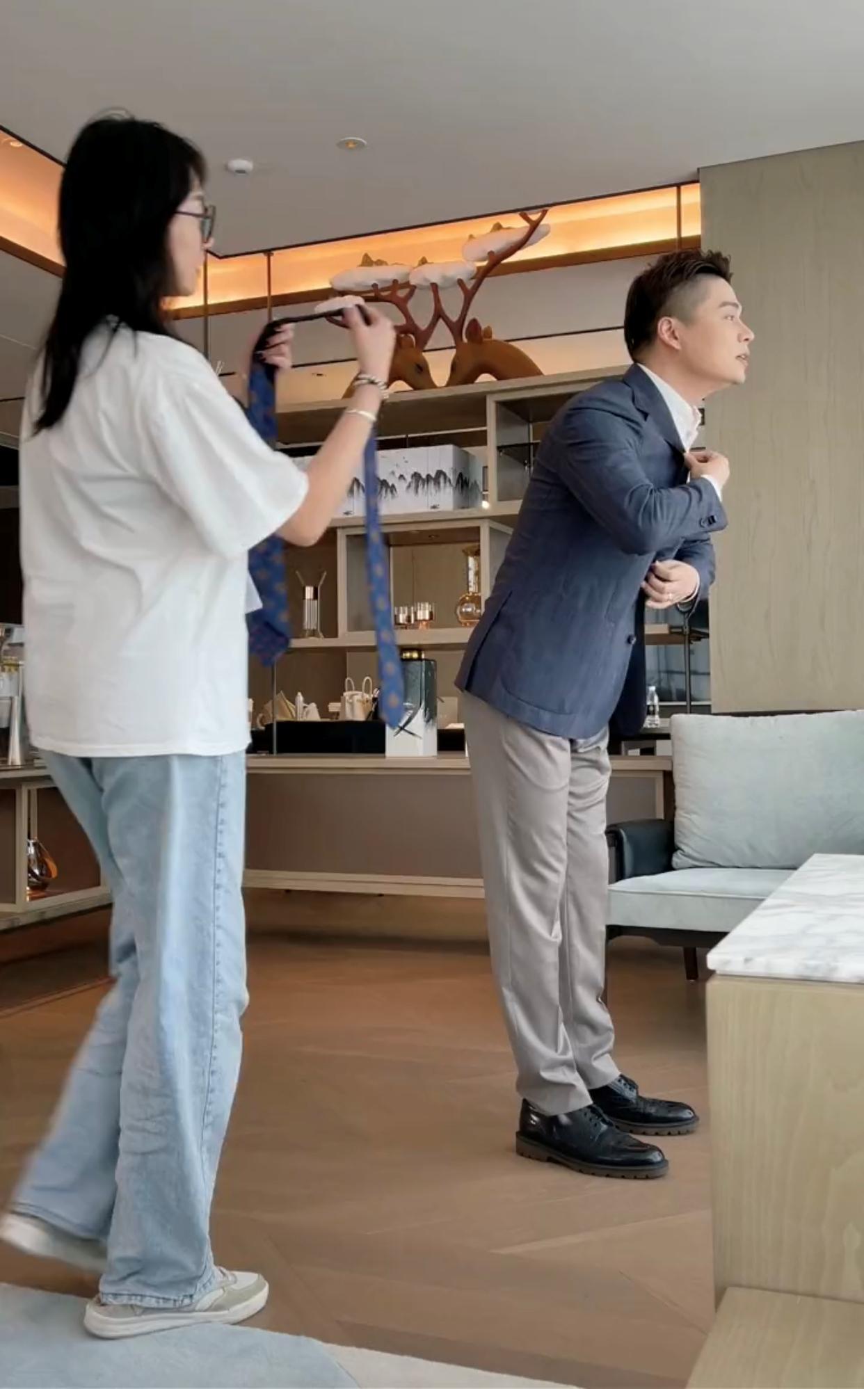 38-year-old Shen Tao shows off his affection!Mysterious wife rarely appeared on the scene, the ...