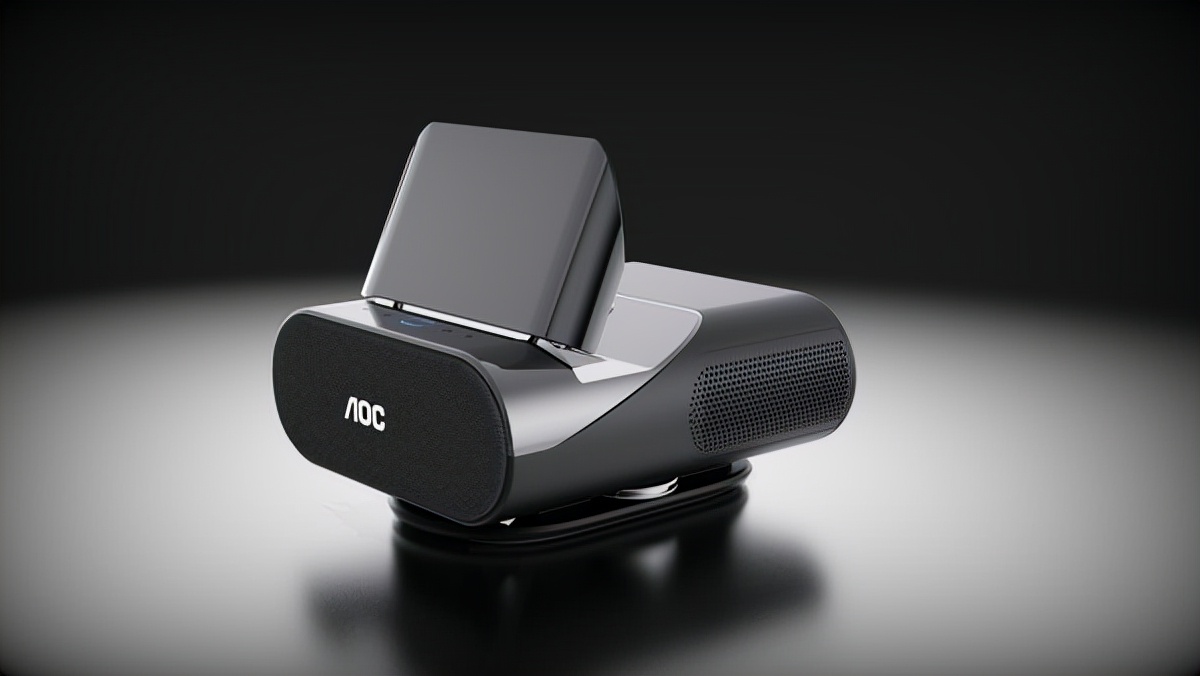 A new experience of AOC C1 ultra-short throw projector with "unlimited ...