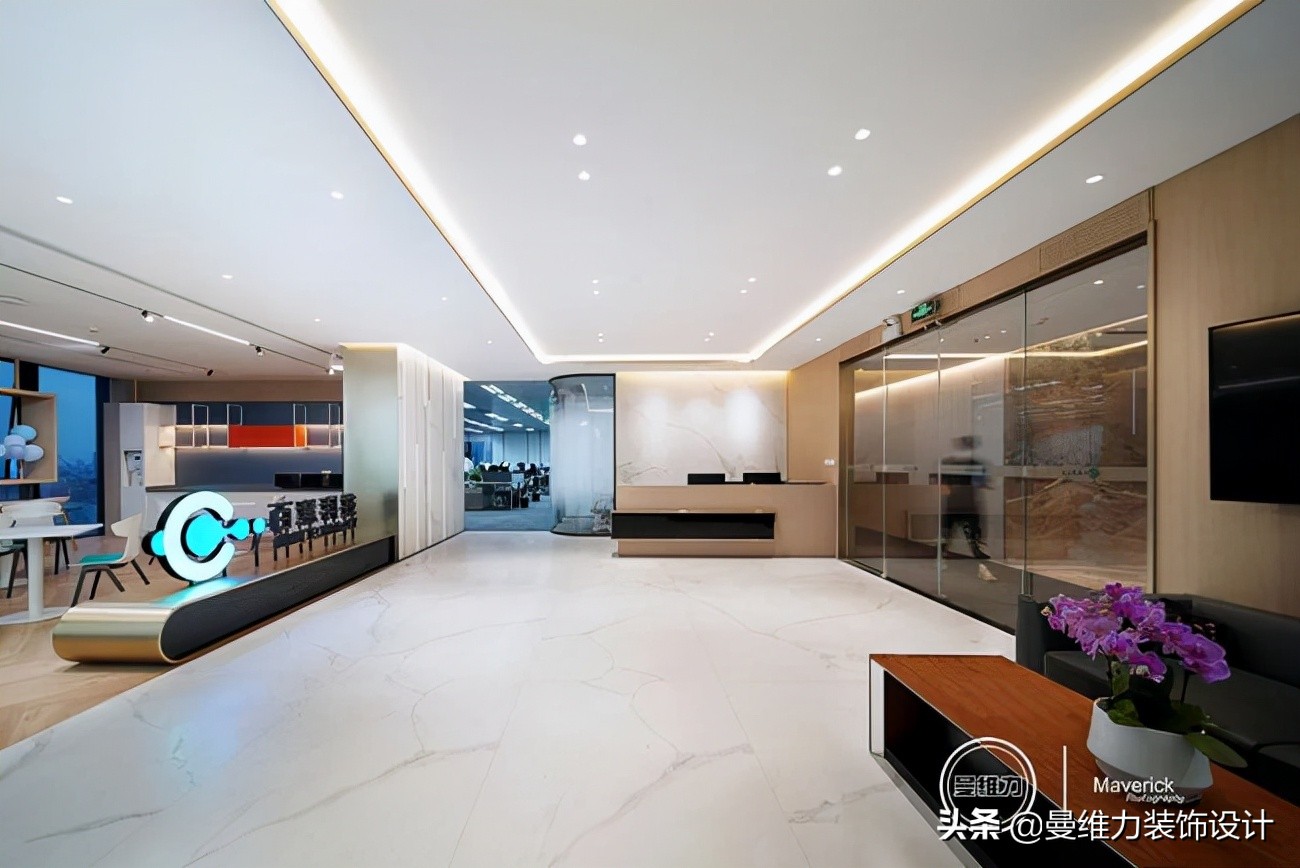 Simple and neat, Baihui Technology Office Appreciation - iNEWS