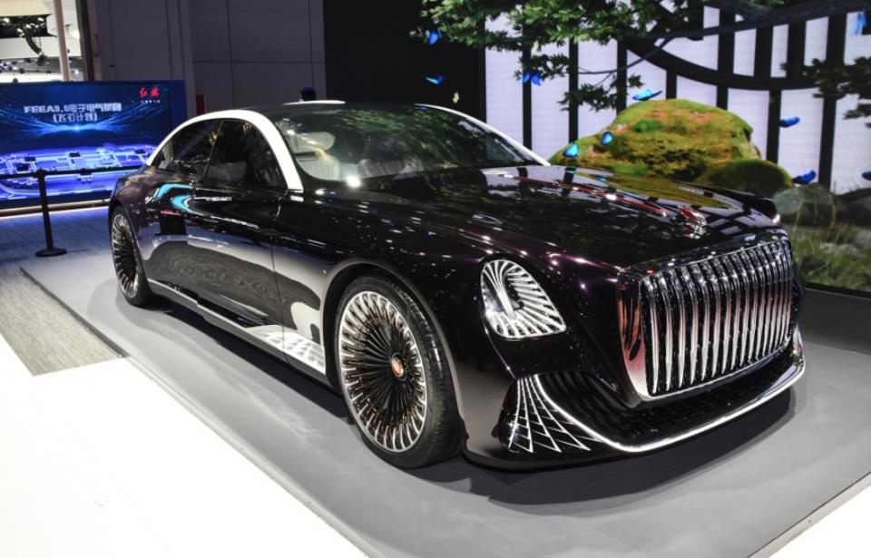 Hongqi L-Concept concept car patent image exposed!Positioning large ...