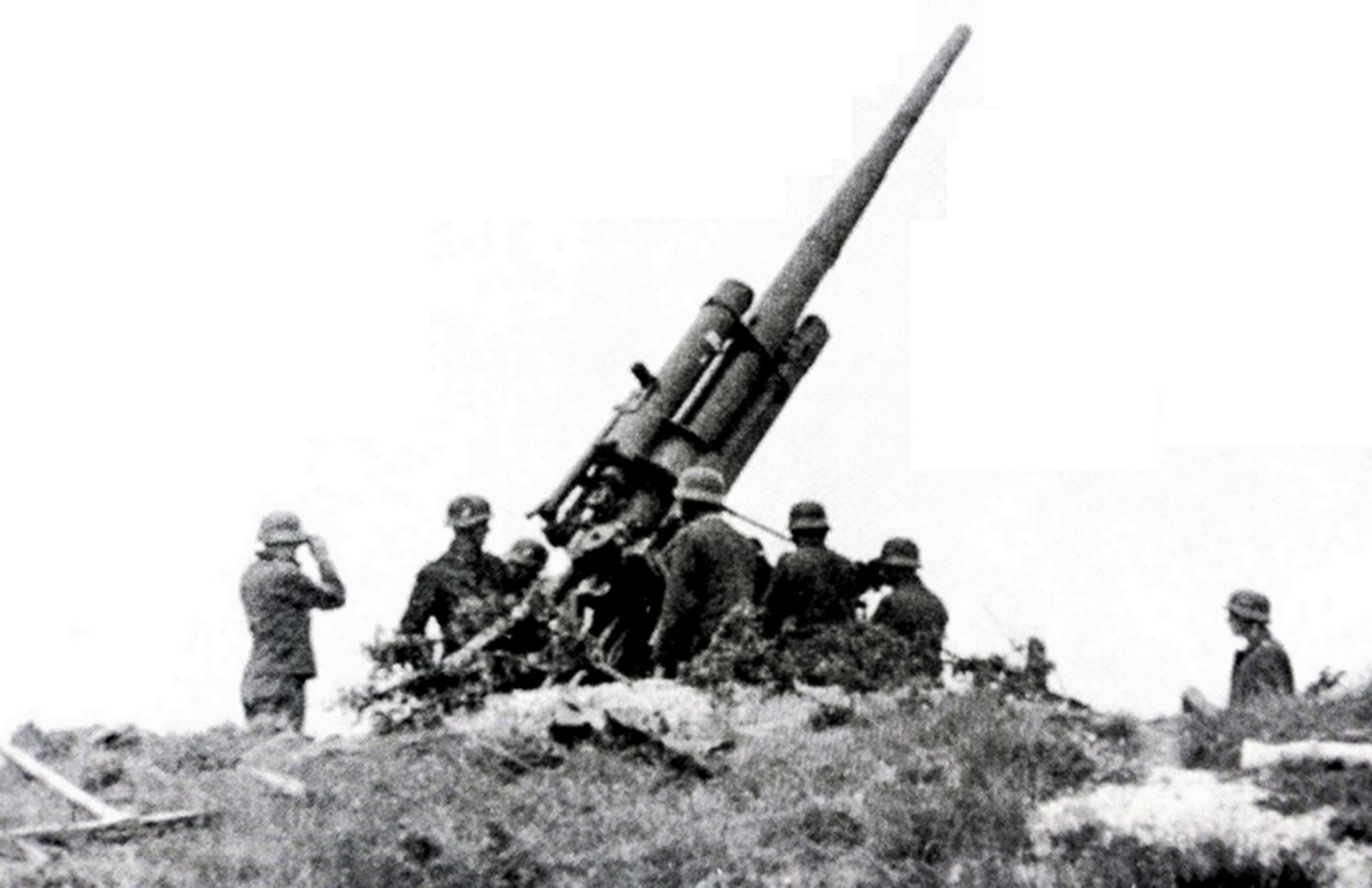 German Artillery in World War II: 88mm Anti-aircraft Gun Air Defense ...