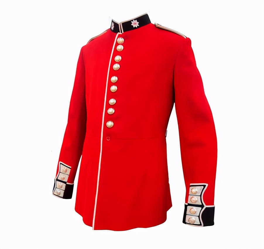 The nobleman in military uniform: the red uniform of the British Royal ...