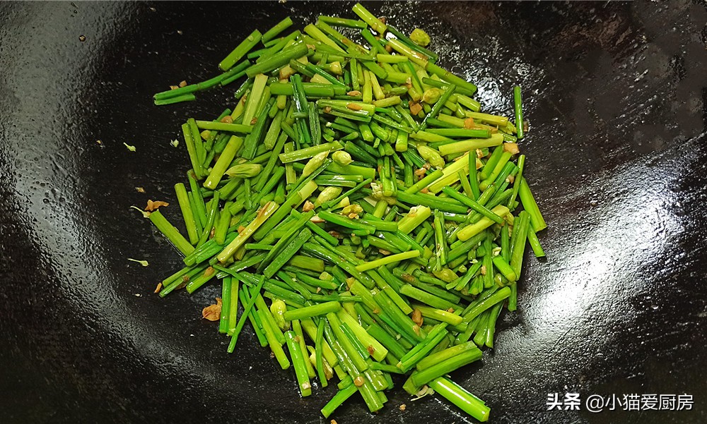 The autumn leek moss is very fresh and tender. It is delicious and ...