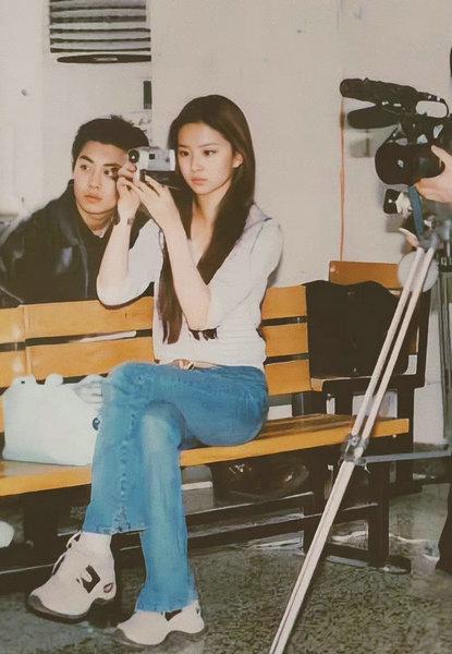 Liu Yifei and Zhu Yawen's early rehearsal photos revealed that the ...