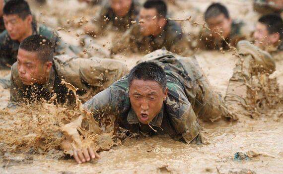 Why can't you have scars on your body when you join the army?These ...