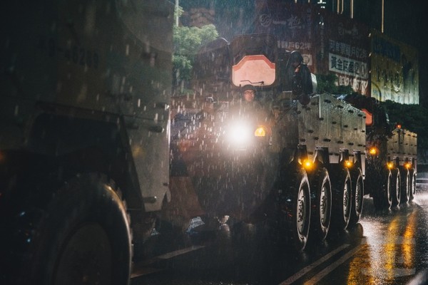 Taiwan's "Clouded Leopard" armored vehicle stalled and was trapped when ...