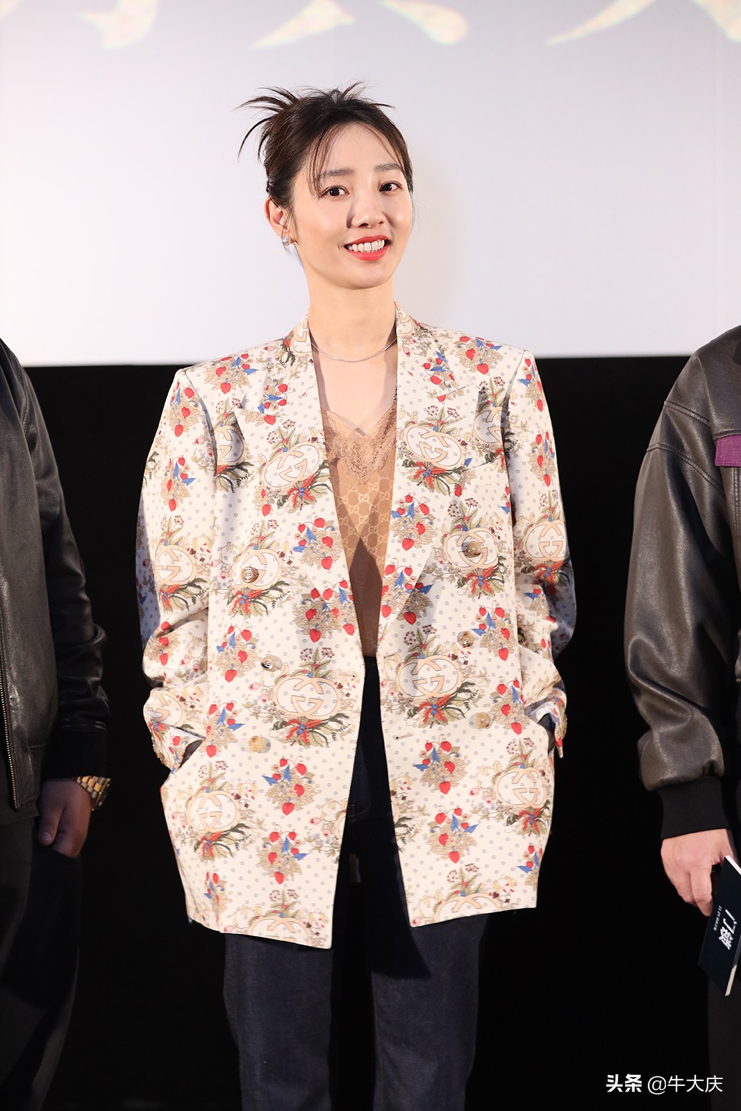 "Door Lock" premiere Bai Baihe, Fan Chengcheng, Bai Ke, Wang Zixuan, Ma Yuke attended the ...