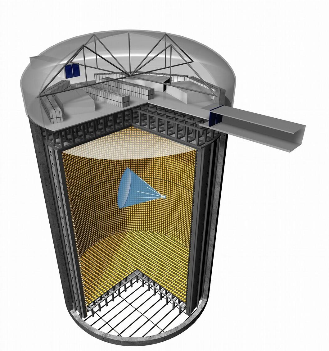 At a depth of one kilometer underground, 50,000 tons of ultra-pure ...