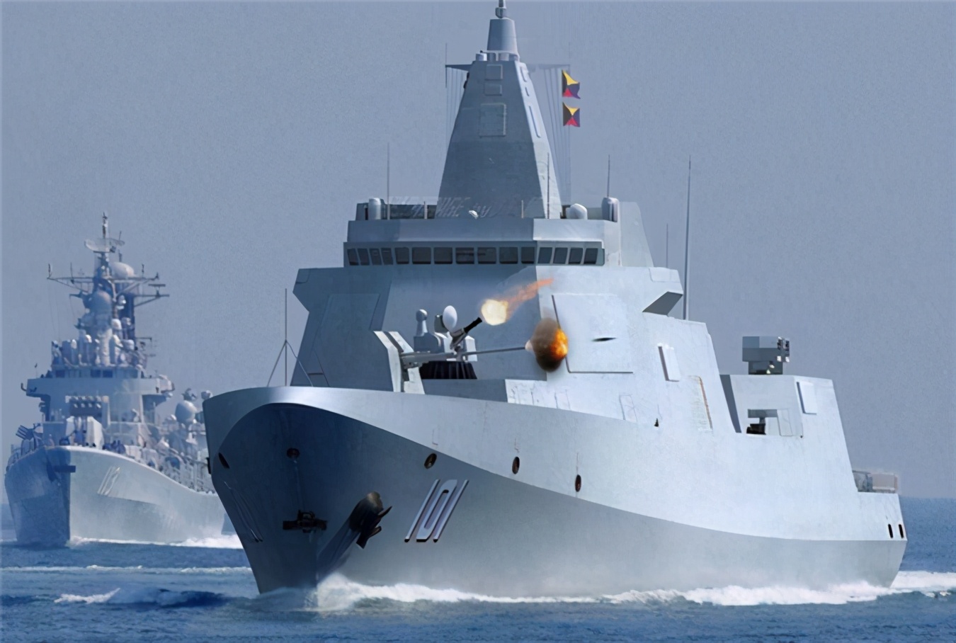 The day after the 055 ship passed through the Sea of Japan, someone in ...