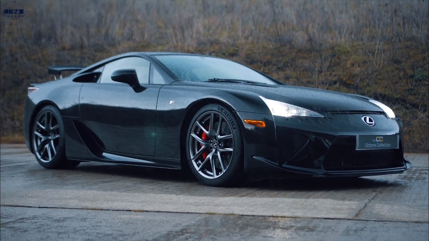Dongying legendary supercar, Lexus LFA, equipped with 560 horsepower ...