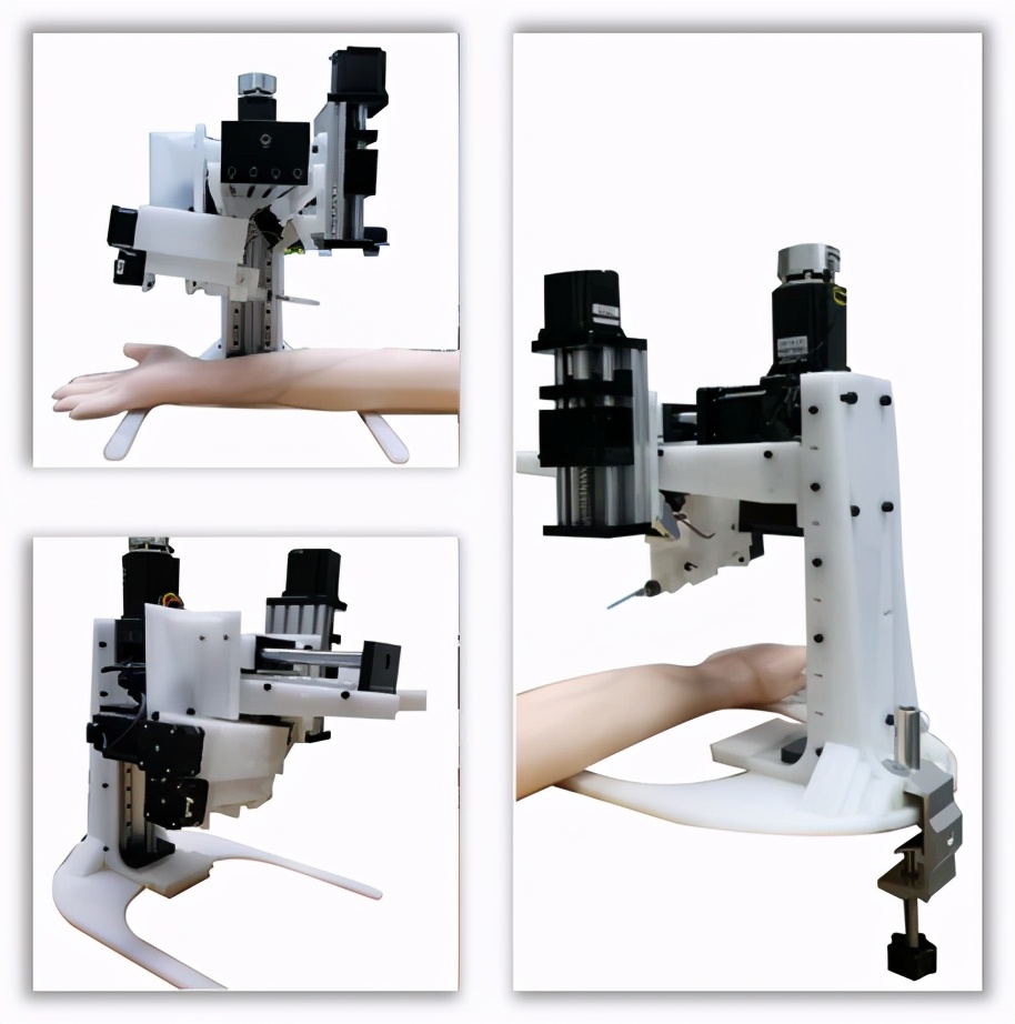 The Tongji University team developed an automatic needle-piercing robot ...