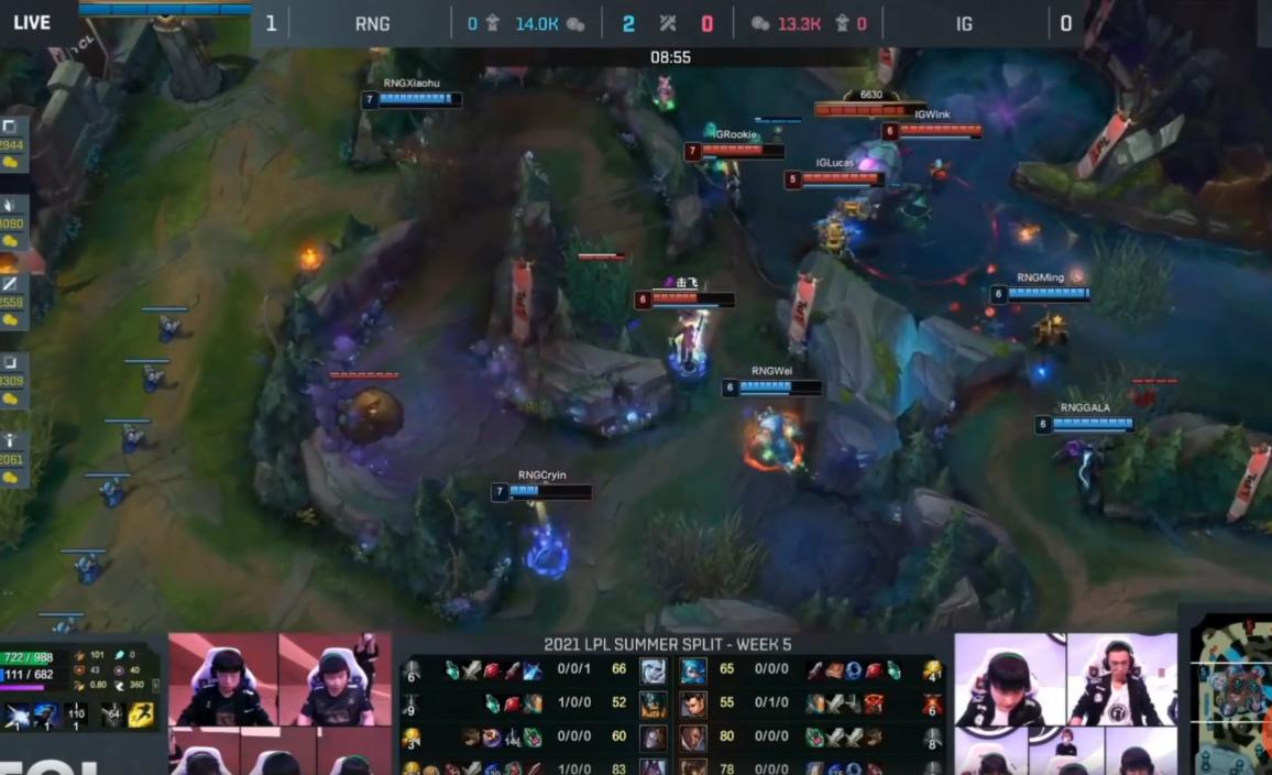 E-sports Spring Festival Gala's first 2-0!Xiaohu single kills shy brother, smiles proudly in ...