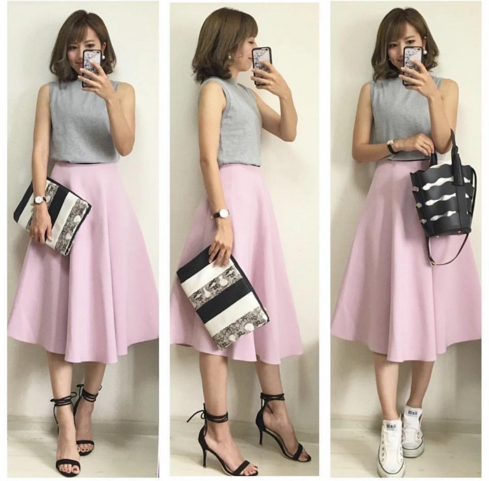 This summer, I will only look at the outfits of Japanese bloggers, and ...