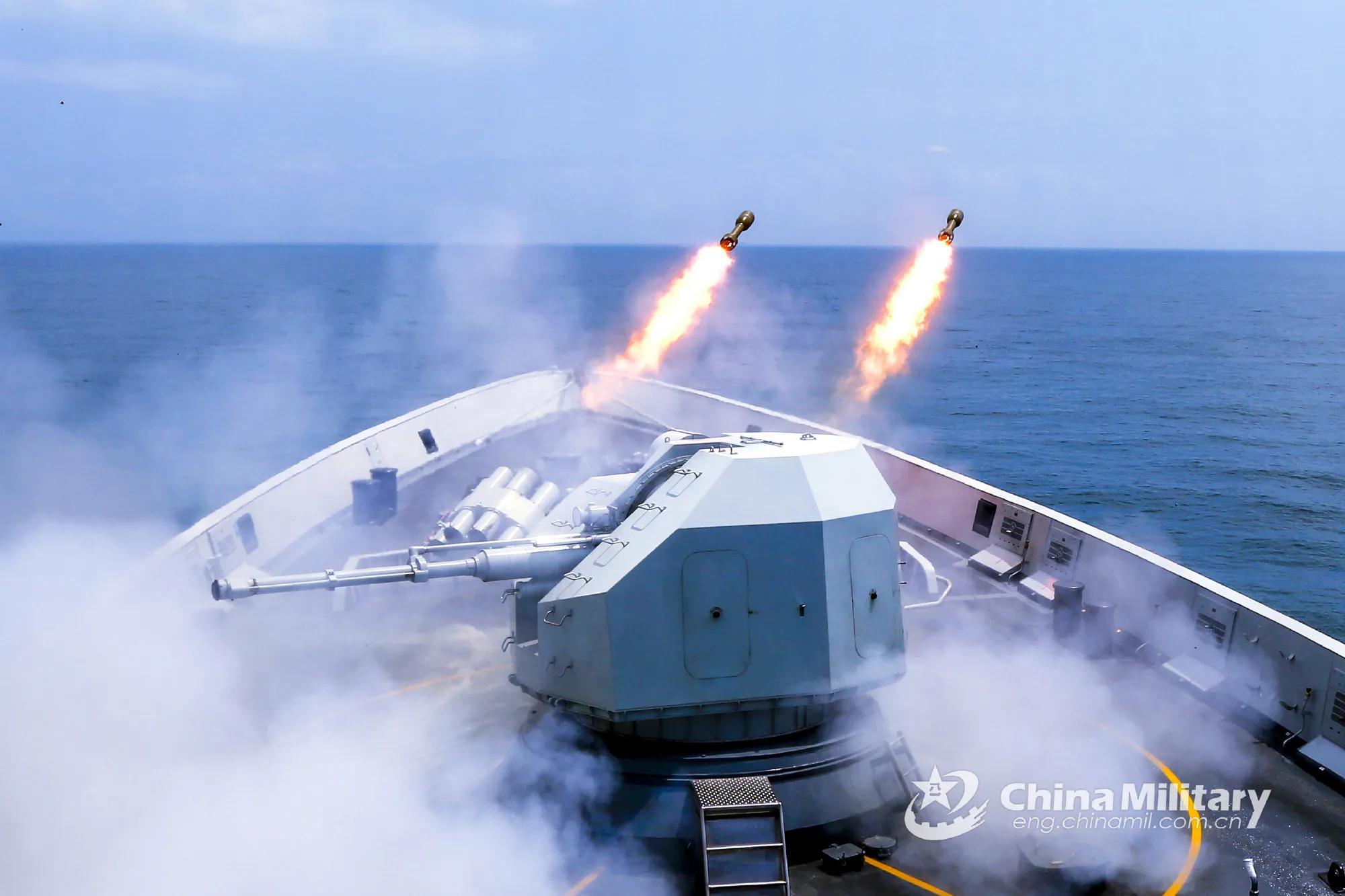 The export-type 76mm naval gun "Potato" is well cut and has a handsome ...