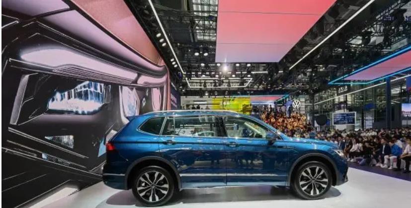 SAIC Volkswagen's new Tiguan L auto show unveiled interior design ...