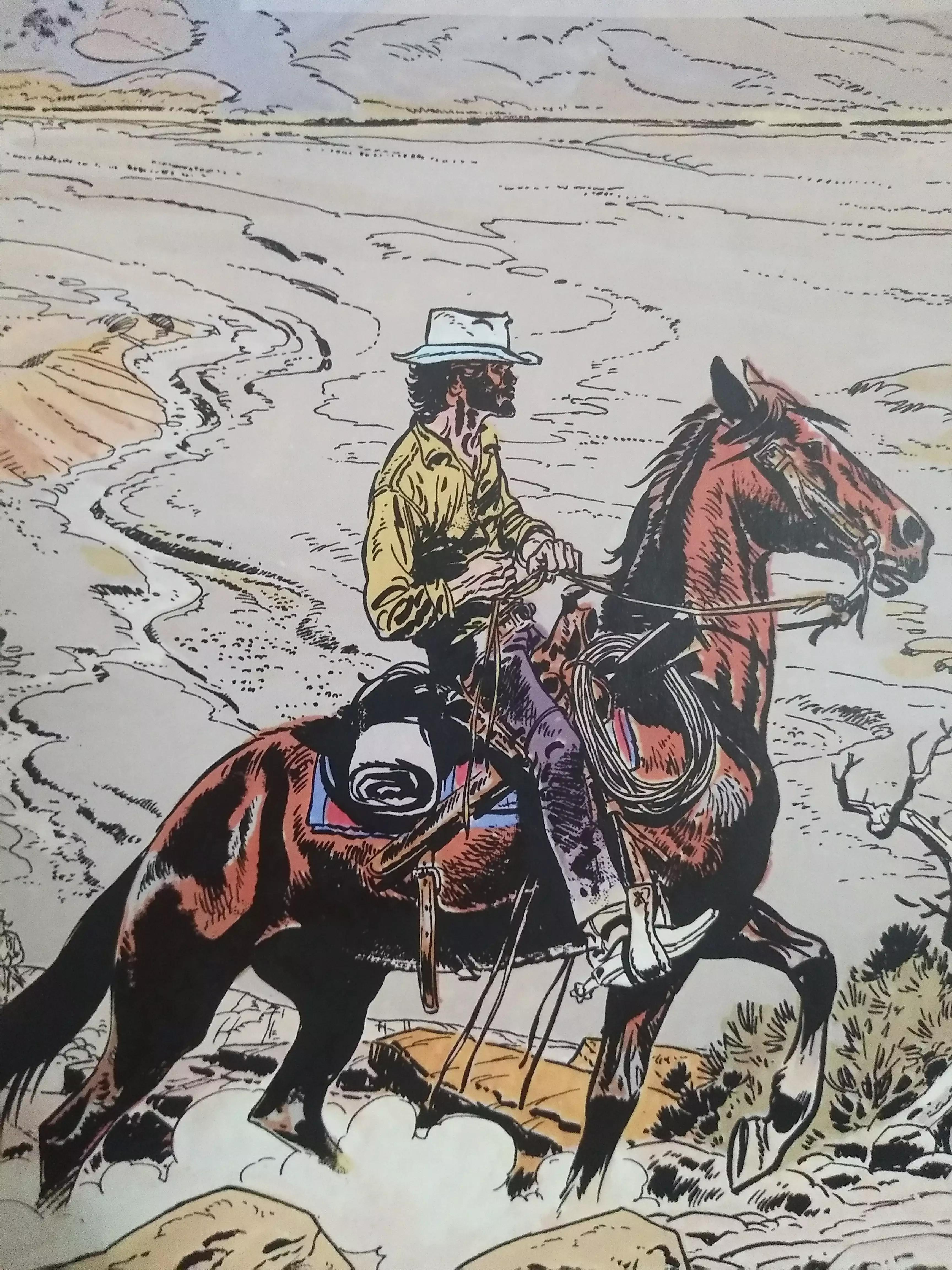Comic Reading: The Adventure Story of the American West "Captain ...