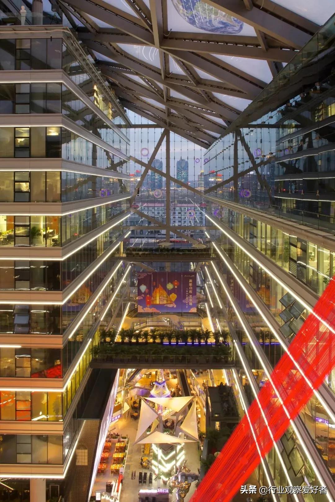 Shopping malls "experience first", how to create the atrium scene to ...