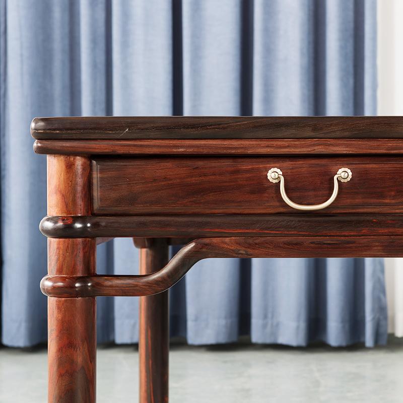 How can the Chinese who love to make tea have a mahogany tea table ...