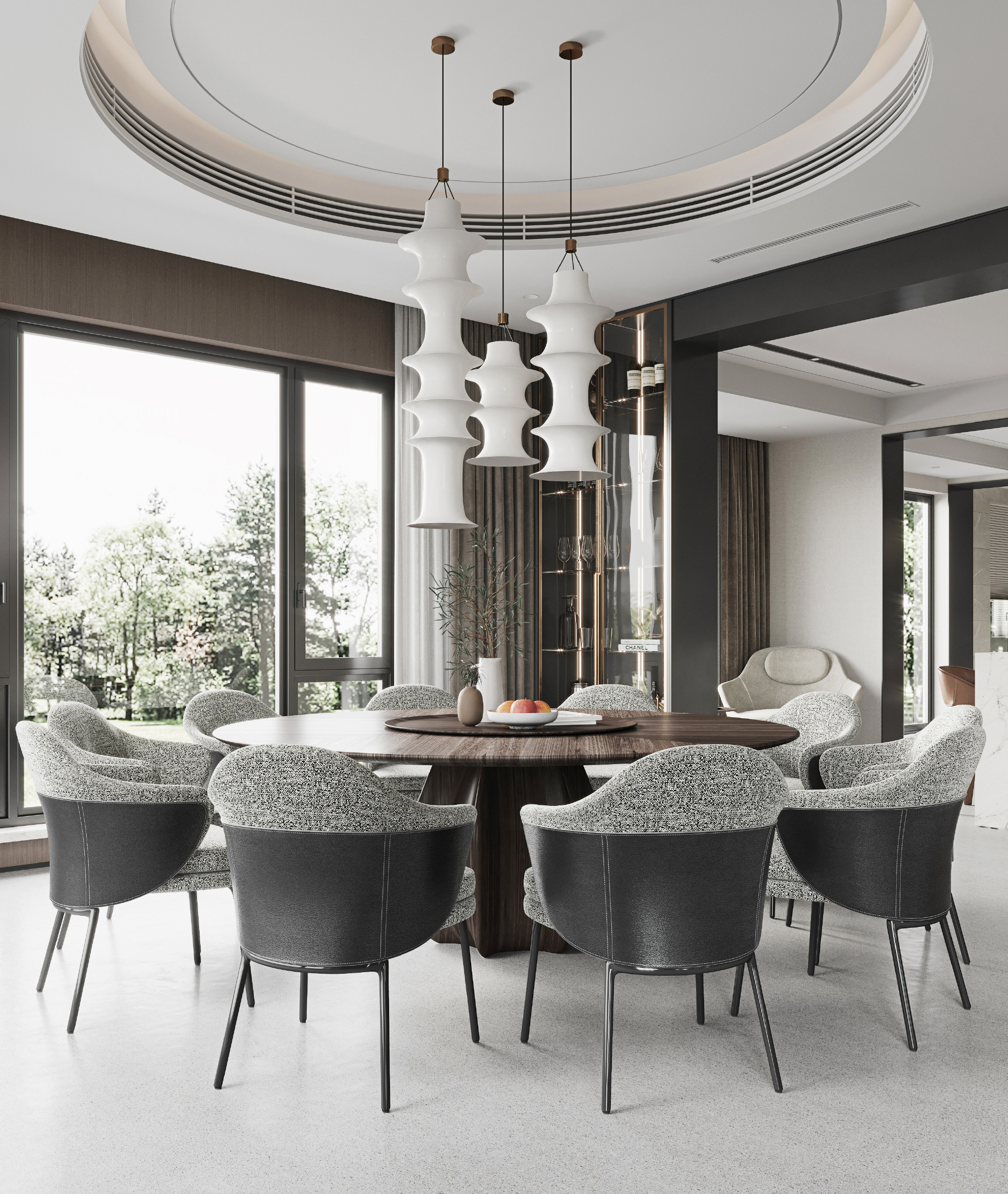 Duplex modern style design, fragmented islands can also find the sea ...