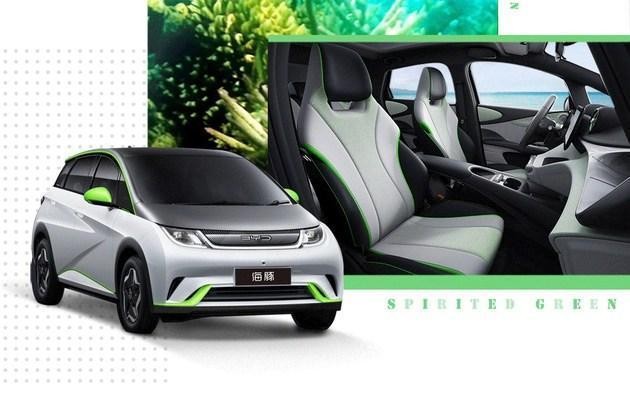 5 colors of BYD Dolphins exposed - iMedia