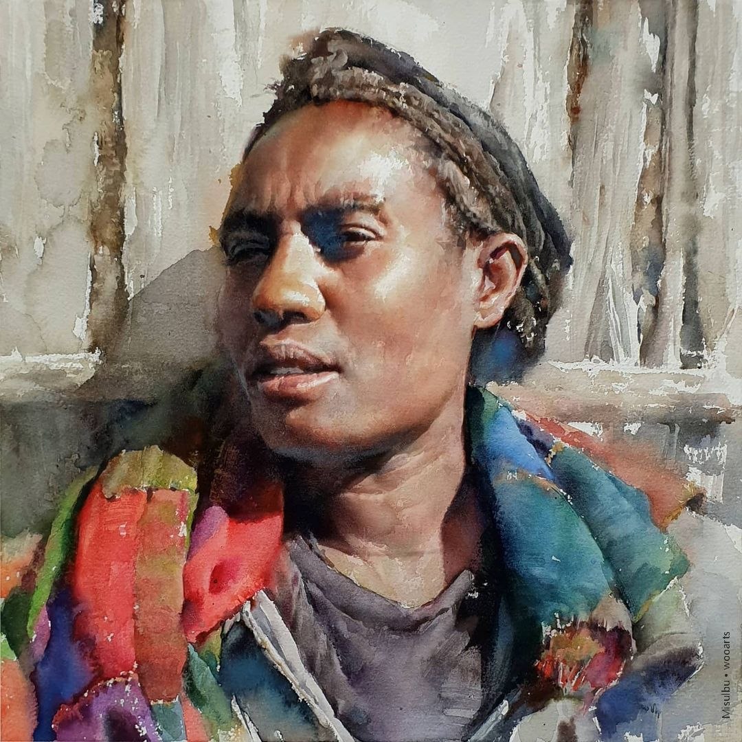 Stunning watercolors and oil paintings from Misulbu Gallery, South ...