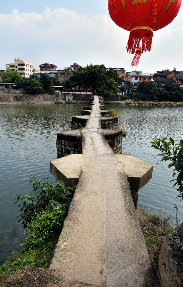 The longest surviving ancient bridge in Fuzhou, Shangjie Rongqiao ...