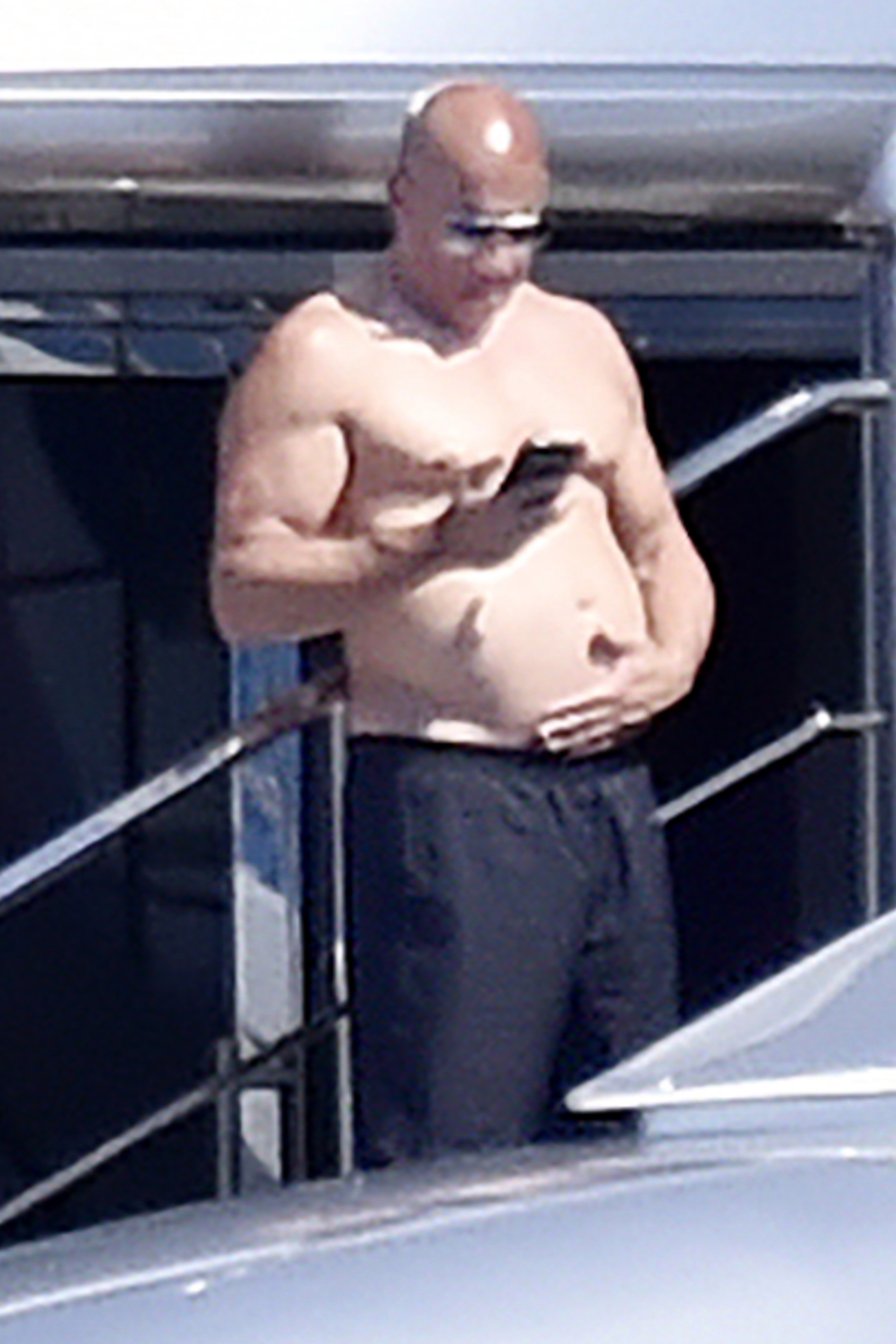 The Fast and Furious actor Van Diesel is so fat that he is flying with ...