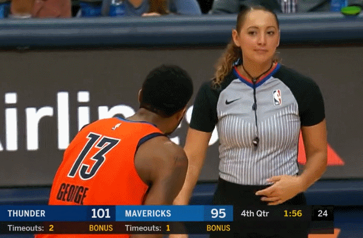 Too seductive!The NBA female referee has a stature, she is 33 years old ...