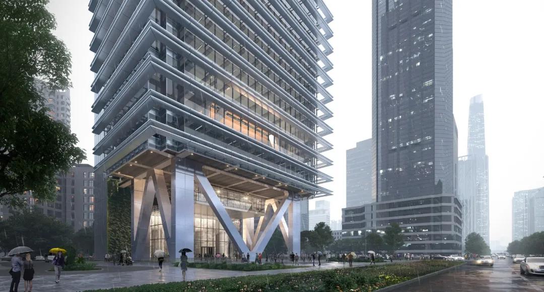 Meng Jianmin's original design won the bid for Wumart Southern ...