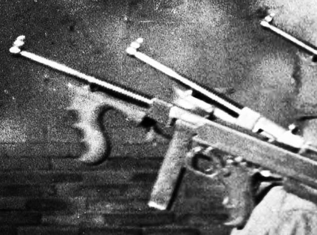 More than 100,000 submachine gun bullets were destroyed in the battle ...