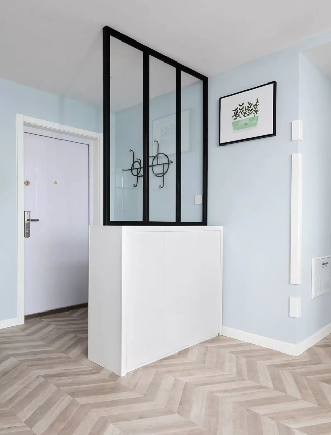 63 square meters of modern and simple small apartment, although it is ...