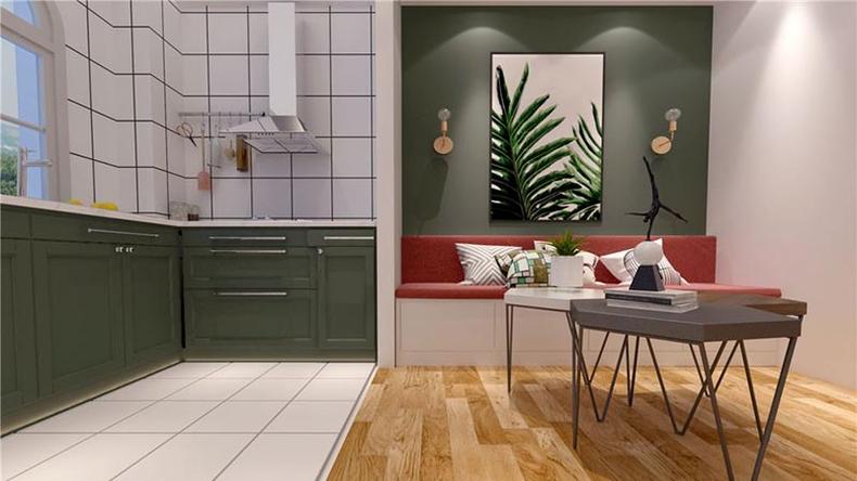 40 square meters cleverly transformed one room into two rooms, costing ...