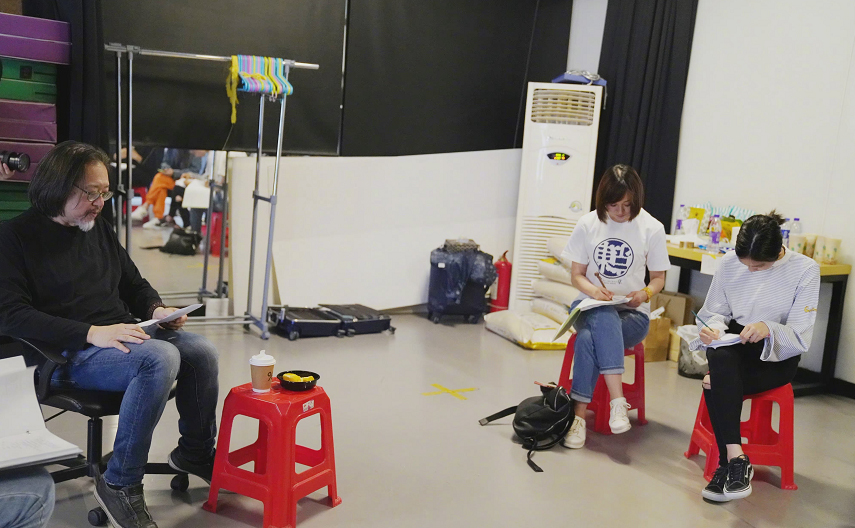 Huang Duoduo and He Jiong in the drama, 15-year-old tall and mature ...