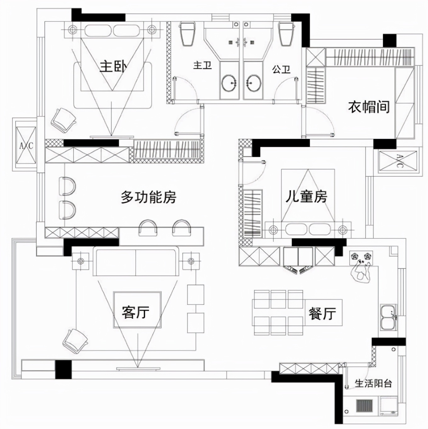 Pragmatism is supreme, the improved house becomes a comfortable new ...