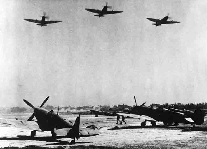 Burmese British Army "Spitfire" fighter - iMedia