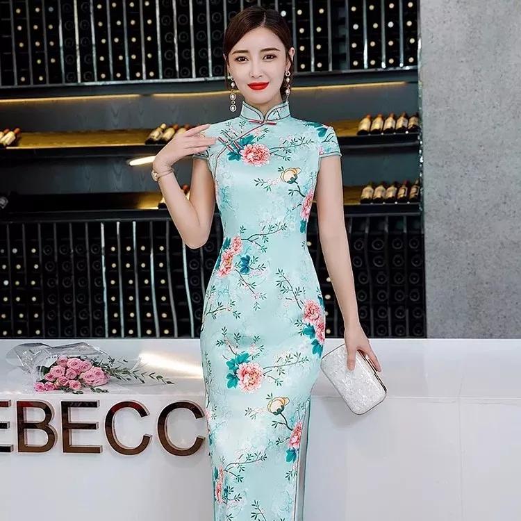 For women who are running three and four, try the following cheongsam ...