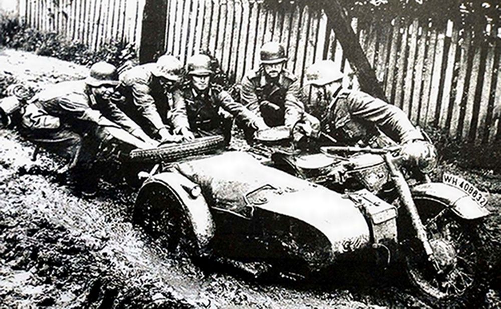BMW Military Motorcycles, German Military Motorcycles of World War II ...