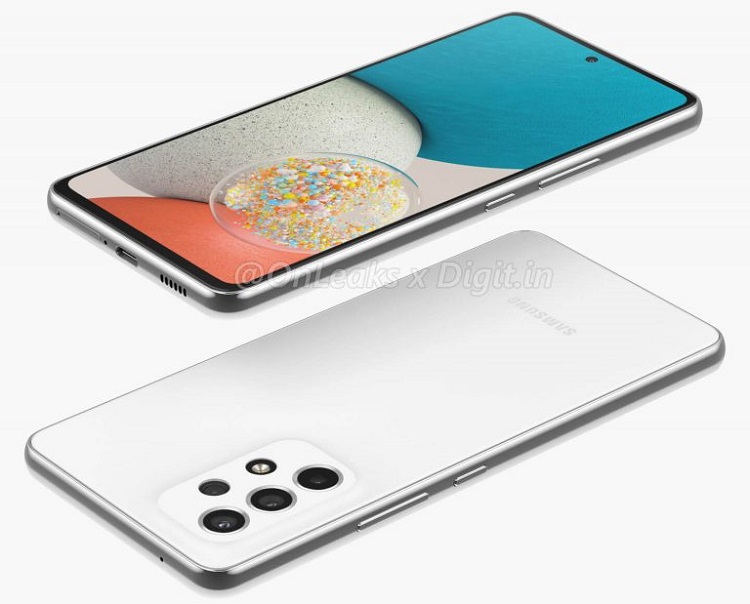 Samsung Galaxy A53 series renderings exposed, four rear cameras, 3.5mm ...