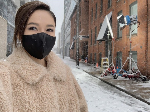 TVB Huadan Li Shiyi's diamond ring announced her marriage, her ...