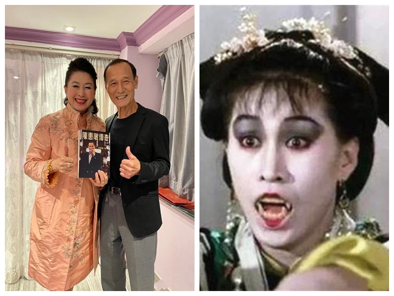Chen Manna celebrated her 70th birthday, "the queen of ghosts" Wang ...
