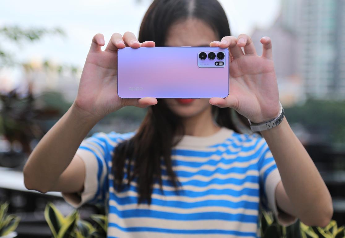 How fierce is the absolute purple in the world?Reno6 Star Daizi went on ...