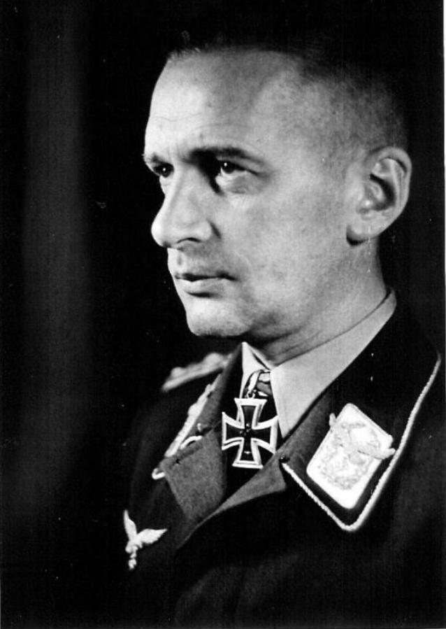 Hans Jeshuneck, the fourth chief of the general staff of the Luftwaffe ...