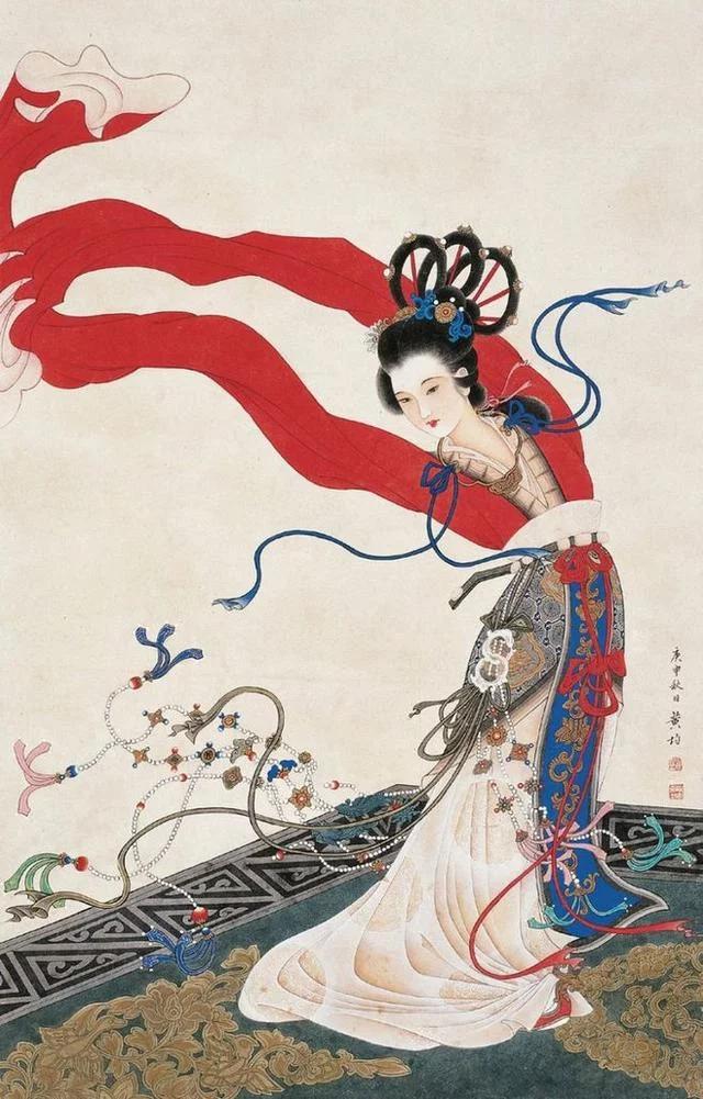 "Luo Shen Fu" Luo Shen is Queen Zhen?The truth of "having hair covered ...