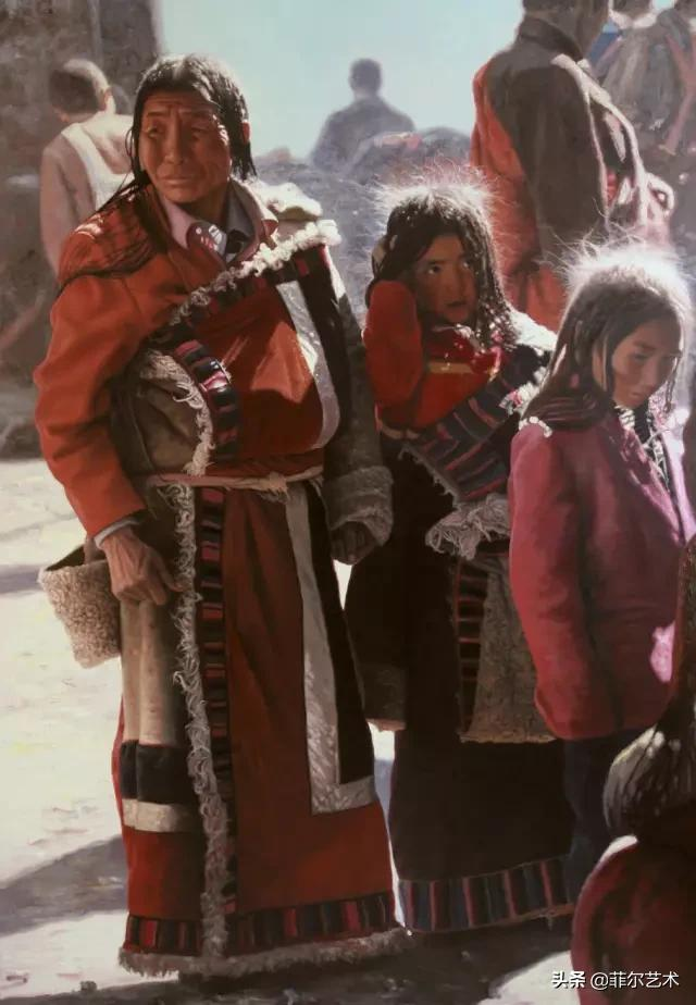 Appreciation and Analysis of the Character Oil Painting Works of the ...