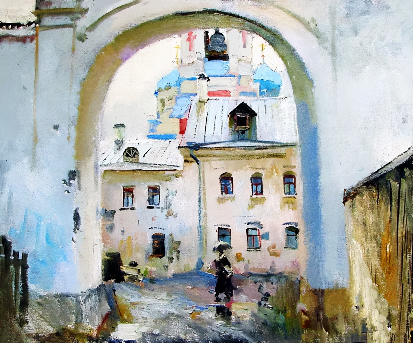 Lieutenant Art: This Ukrainian painter Anatoni's landscape oil painting ...